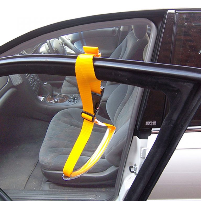 Car Access Strap - An extra handle in the car to help access
