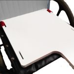 Extended Leg Board - To support an extended leg in a wheelchair
