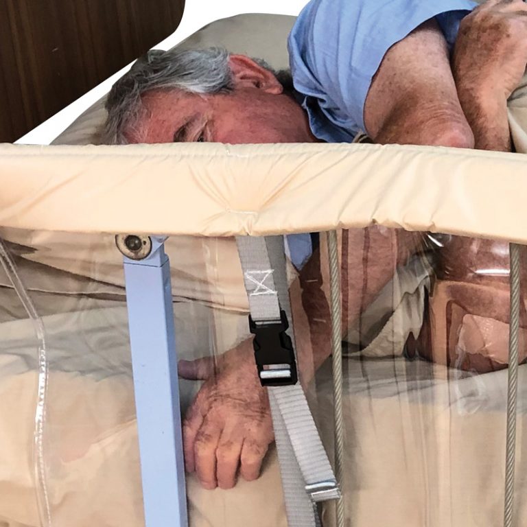 Strap-On Bed Rail Protectors – Secure Fit